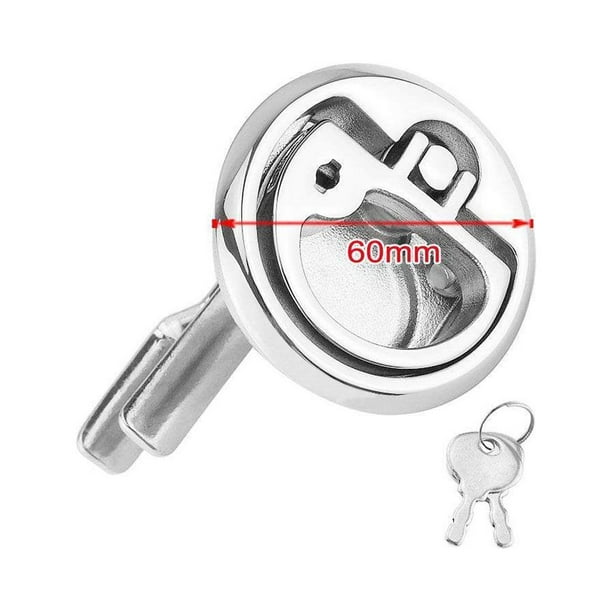 316Stainless Steel Marine Boat Hatch Latches Lift Handle Boat Turning ...