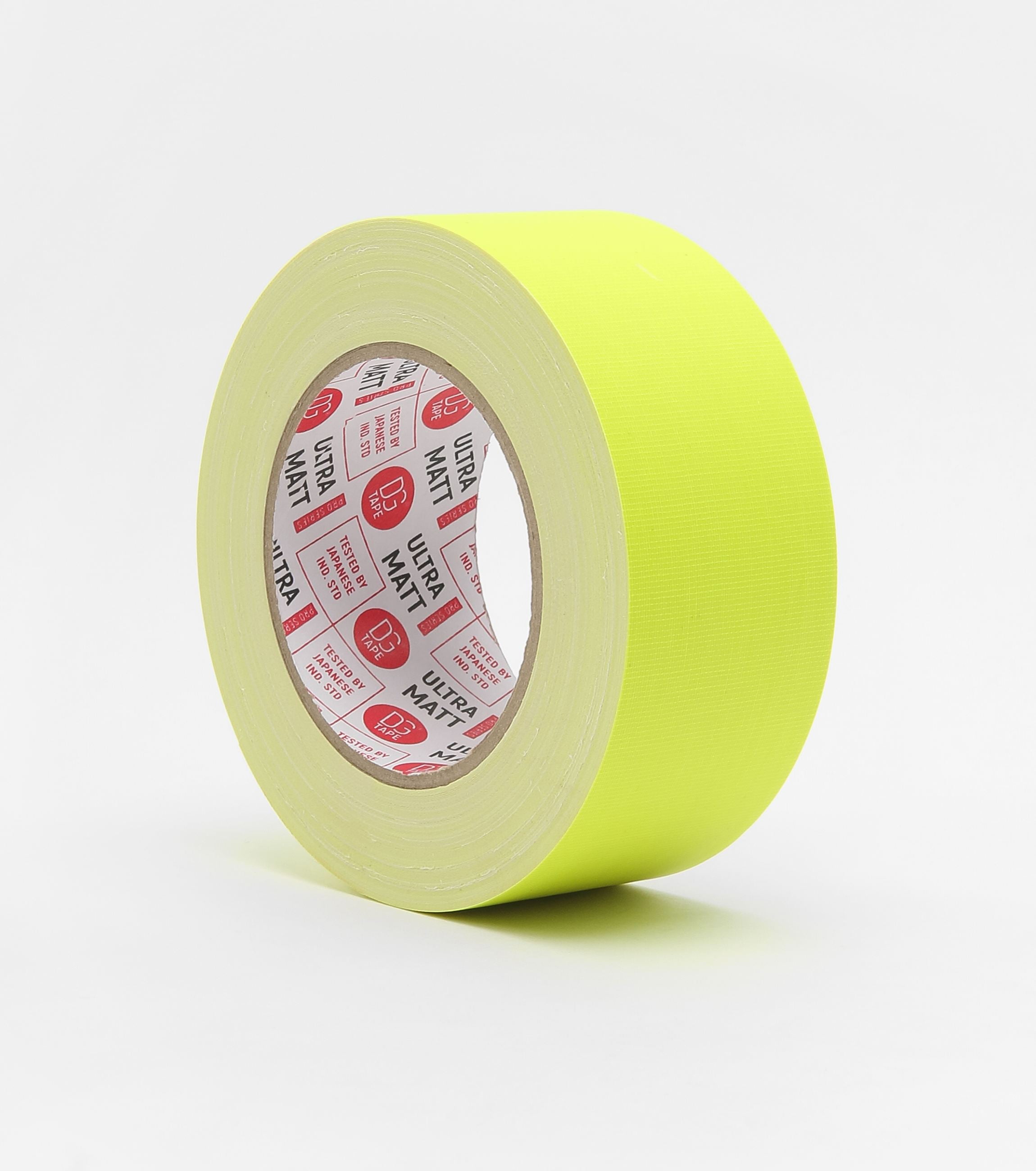 2in X 30ya - Fluorescent Yellow Gaffer Tape | @ULTRAMATT 76MESH ...