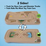 Simplay3 Carry and Go Track Table for Play Cars, Trucks, and Trains ...