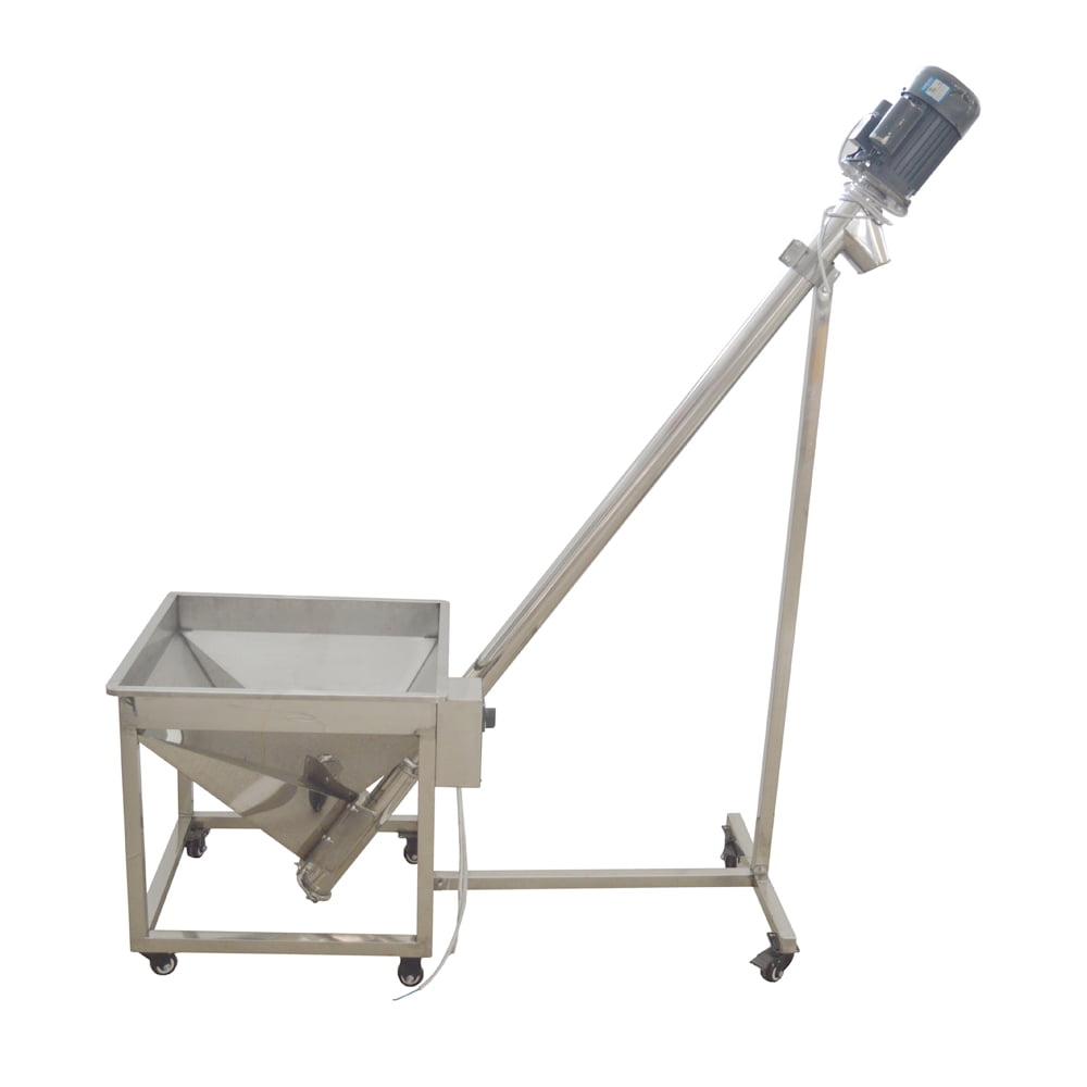 INTSUPERMAI Automatic Spring Feeder Auger Conveyor Hopper 220V Two ...