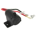 Ever Start Auto Auxiliary Dual 12 Volt Power Outlet Black for Vehicles ...