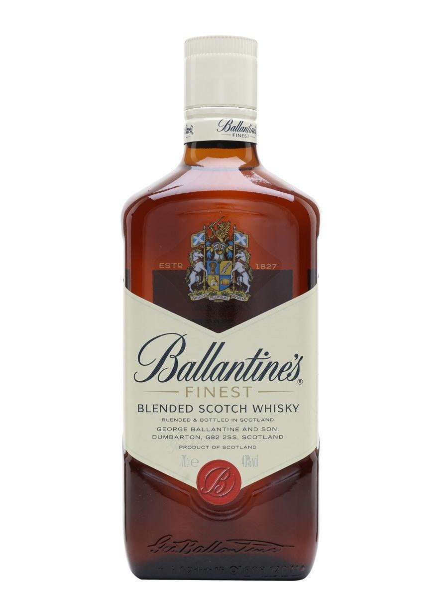 Pack de 4 Whisky Ballantines Finest Blend 700 ml | Bodega Aurrera en línea