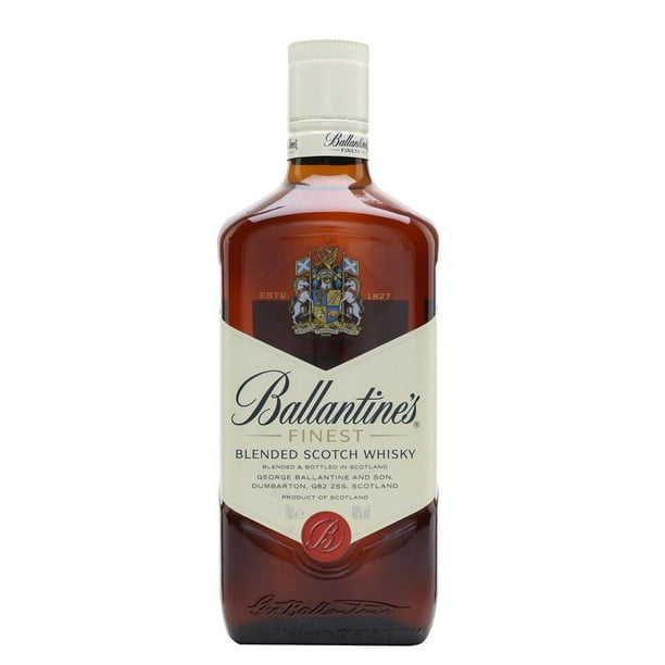 Pack de 4 Whisky Ballantines Finest Blend 750 ml | Walmart en línea