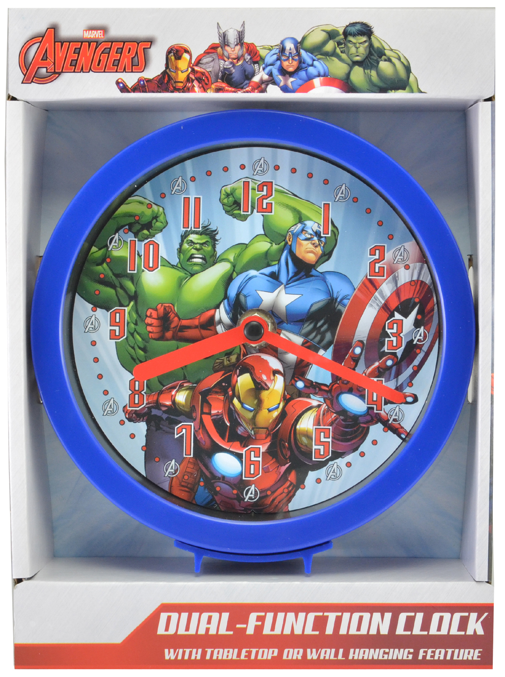 Marvel's Avengers 6" Dual-Function Clock - Walmart.com