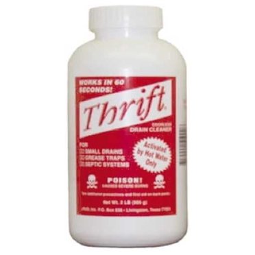 Thrift Household Plumbing Granules Drain Cleaner - 1lb - Walmart.com