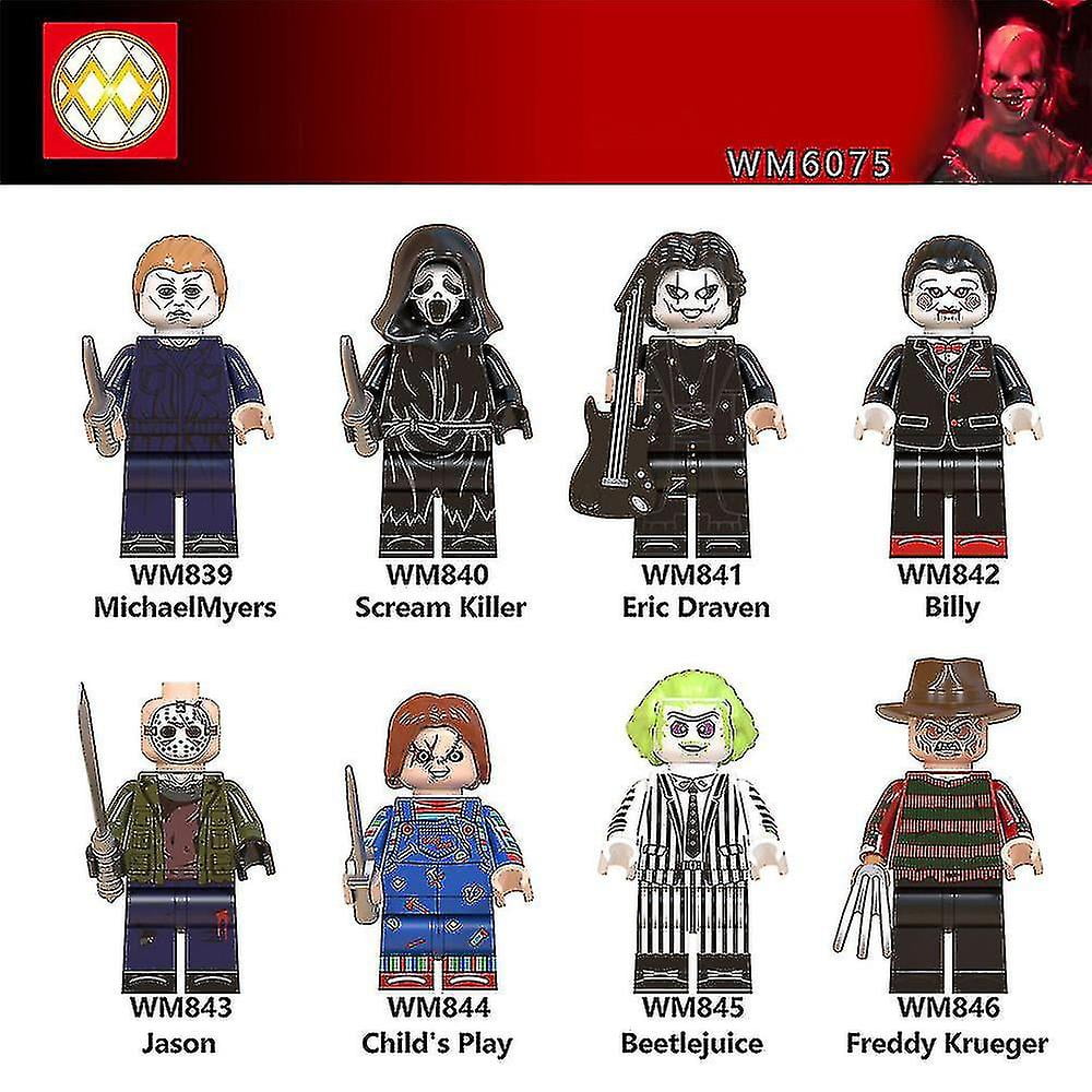 Click here for 8pcs/Set Hot Horror Movie Characters Mini Figures... prices
