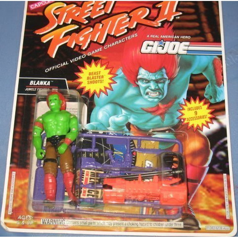 Joe Street Fighter II Blanka Jungle Fighter 3/4 Action