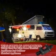 2 Pcs 12V Inline Switch Waterproof Cord Toggle with Red Light Rocker ...