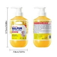 500mlsulfur Body Wash Deep Cleanse And Nourish Skin For Glow Scrub Of