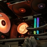 iBUYPOWER AW4 240mm ARGB Liquid Cooler - Black, Computer RGB Water ...