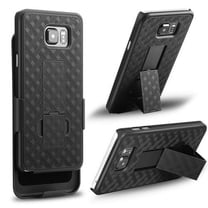 Samsung Galaxy Note 5 Black Combo Case Hard Shell Armor Carrying ...