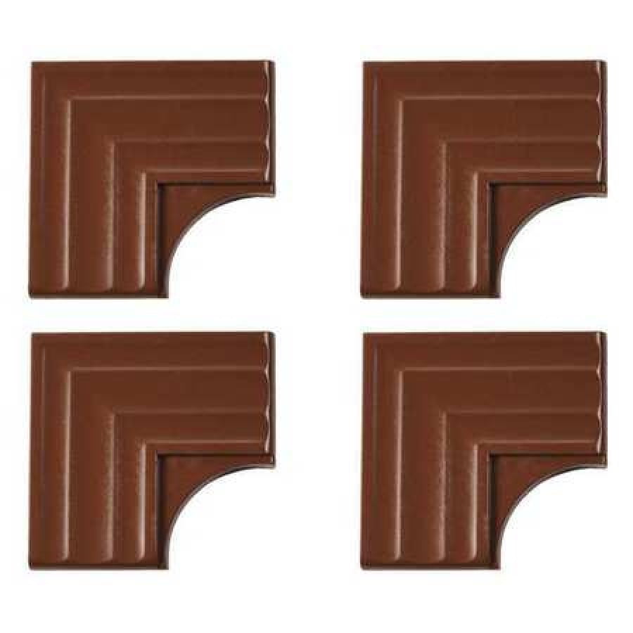 MIRREDGE 63514 3" W, Wood Grain Corner Plates - Walmart.com - Walmart.com