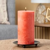 Mainstays Unscented Decorative Mottled Pillar Candles, 3x6inch tall ...