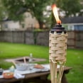 TIKI 57-Inch Bamboo Torches, 10-Pack – Weather-Resistant Outdoor ...