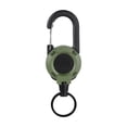 Retractable Lanyard with Steel Cable, ID Badge Holder Reel, Heavy Duty ...