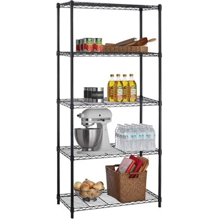 8-Tier Wire Shelving Unit Adjustable Steel Wire Rack Shelving 8 Shelves ...