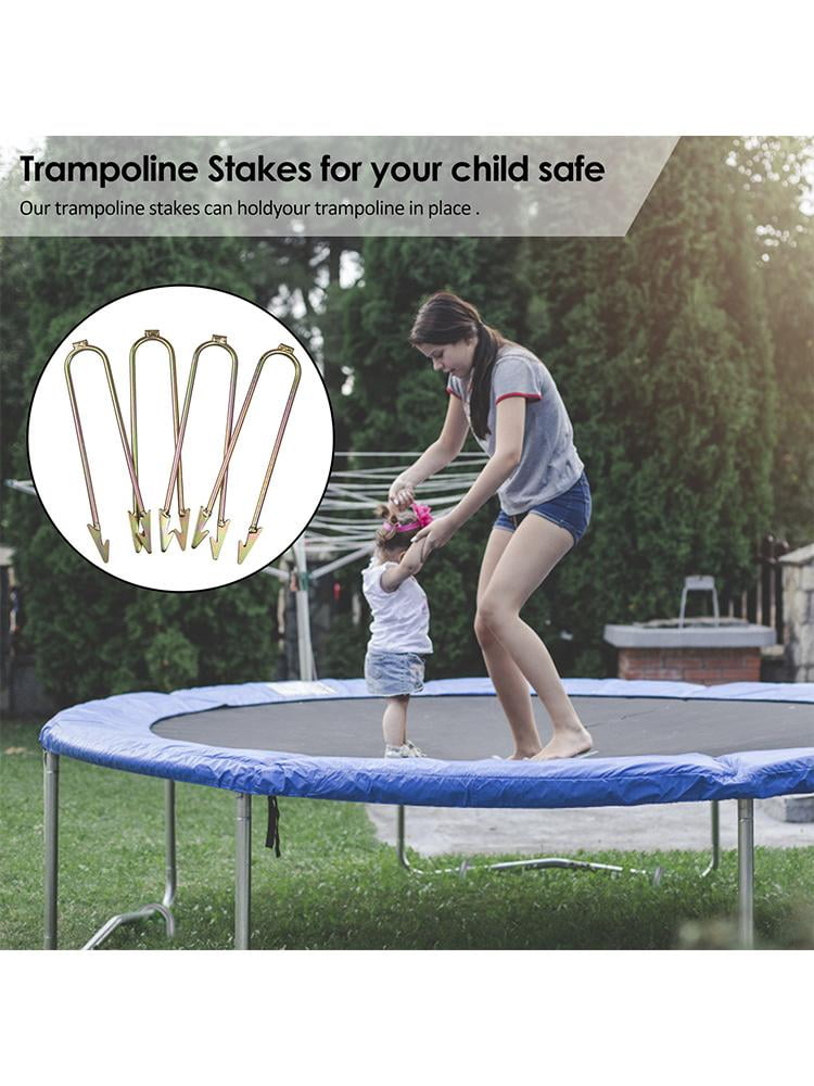 Tohuu Tent Ground Anchor Weather-Resistant U Shape Securing Tents Stake ...