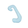 Leachco Snoogle Chic Jersey Full Support Pregnancy Body Pillow - Cotton ...
