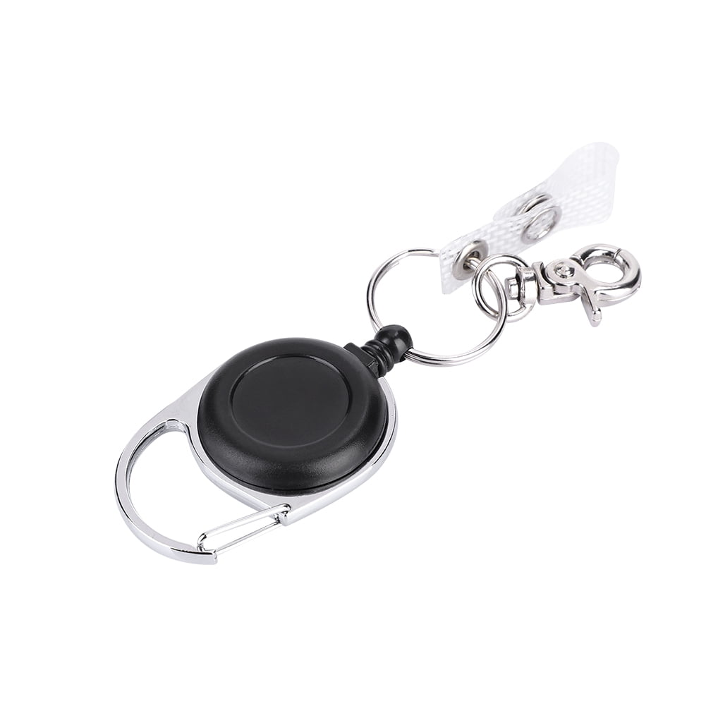 Fosa 60cm Nylon Wire Rope Retractable Key Keychain Keyring for Outdoor ...