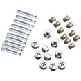 Myenne 24 Sets Cam Bolt Nuts Furniture Connecting Dowels Cam Lock ...
