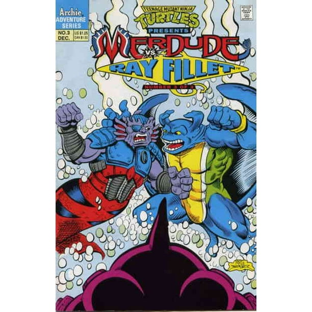 Teenage Mutant Ninja Turtles Presents Merdude #3 VF ; Archie Comic Book ...
