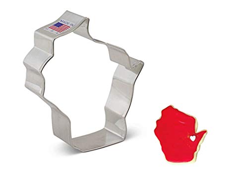 Ann Clark Wisconsin Cookie Cutter 4", Made in USA - Walmart.com