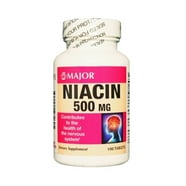 Niacin 500 mg 1000 Tabs - Walmart.com