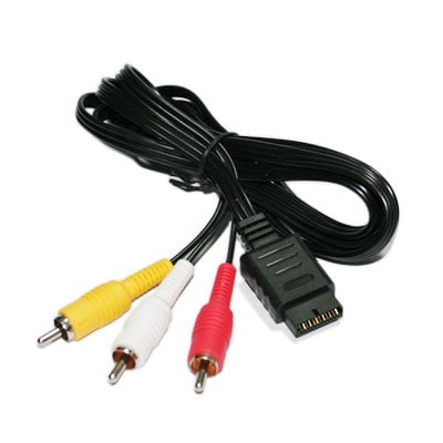 PS2/PS3 RCA Audio/Video Cable for Sony Playstation - Walmart.com