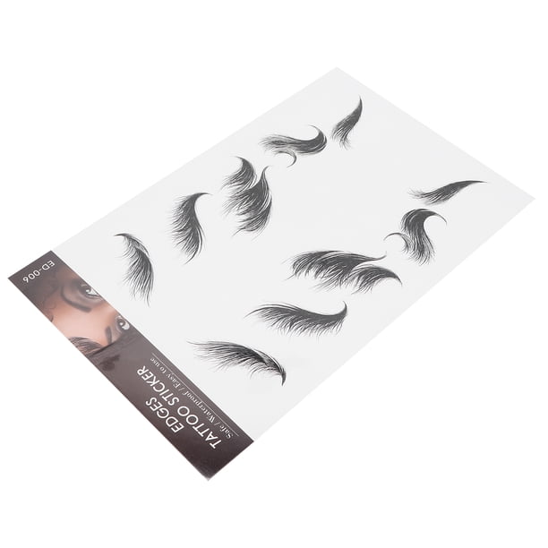 Hailine Tattoo Sticker,Women Edges Hairstyles Tattoo Edges Hairstyles ...