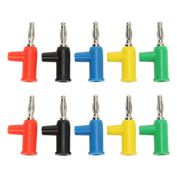 Stackable Solderless Banana Connectors,10pcs J.10028 4mm Banana ...