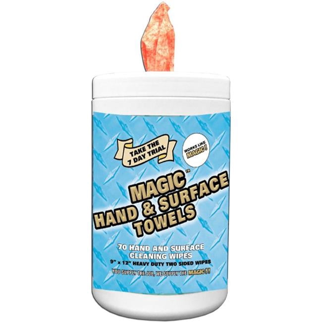 Zenex Magic ZEN481104-EA Tub 70 Magic Hand Wipes - Walmart.com