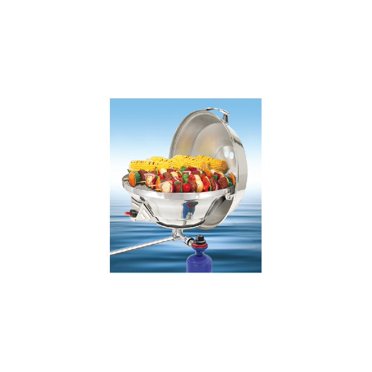 Dickinson Marine 00-SBQ-L Large Sea-B-Que Stainless Steel Marine Grill ...