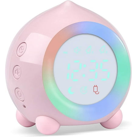 Alarm Clock Child Luminous Led Digital Lamp Alarm Clock Nightlight Girl ...