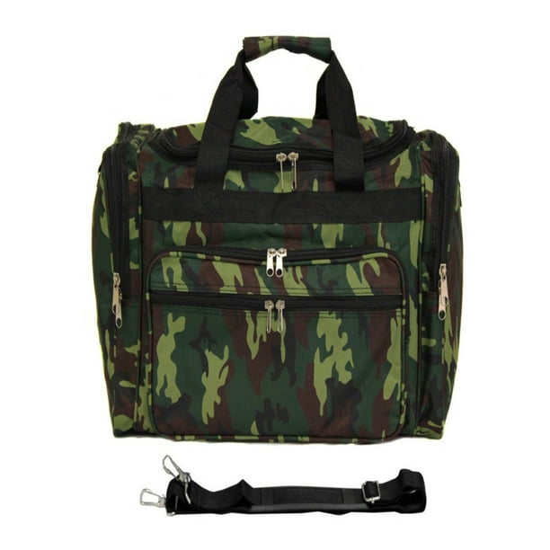 World Traveler 22-inch Travel Duffel Bag - Green Camo - Walmart.com