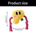Alphabets Shape Molar Chew Toy For Dog Durability Rope Knot Teeth ...