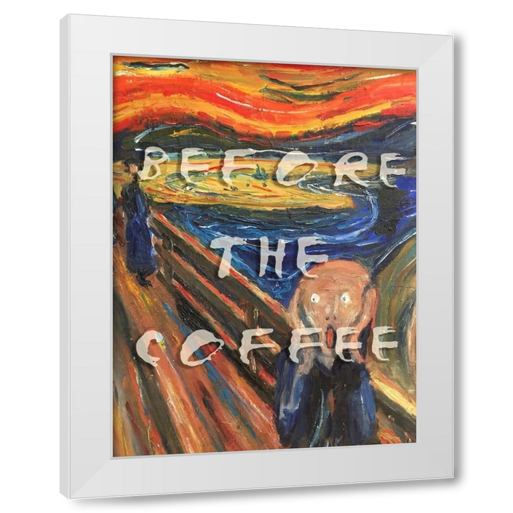 Mindy Sommers 4x14 White Modern Wood Framed Wall Art Titled - The ...