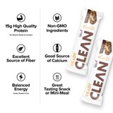 Ready Clean Protein Bar, Chocolate Chip, 5 Count Bars - Walmart.com