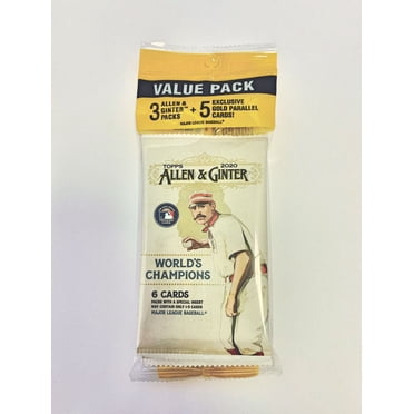2019 Topps Allen & Ginter Baseball Blaster Box- Includes Mini Card | 8 ...
