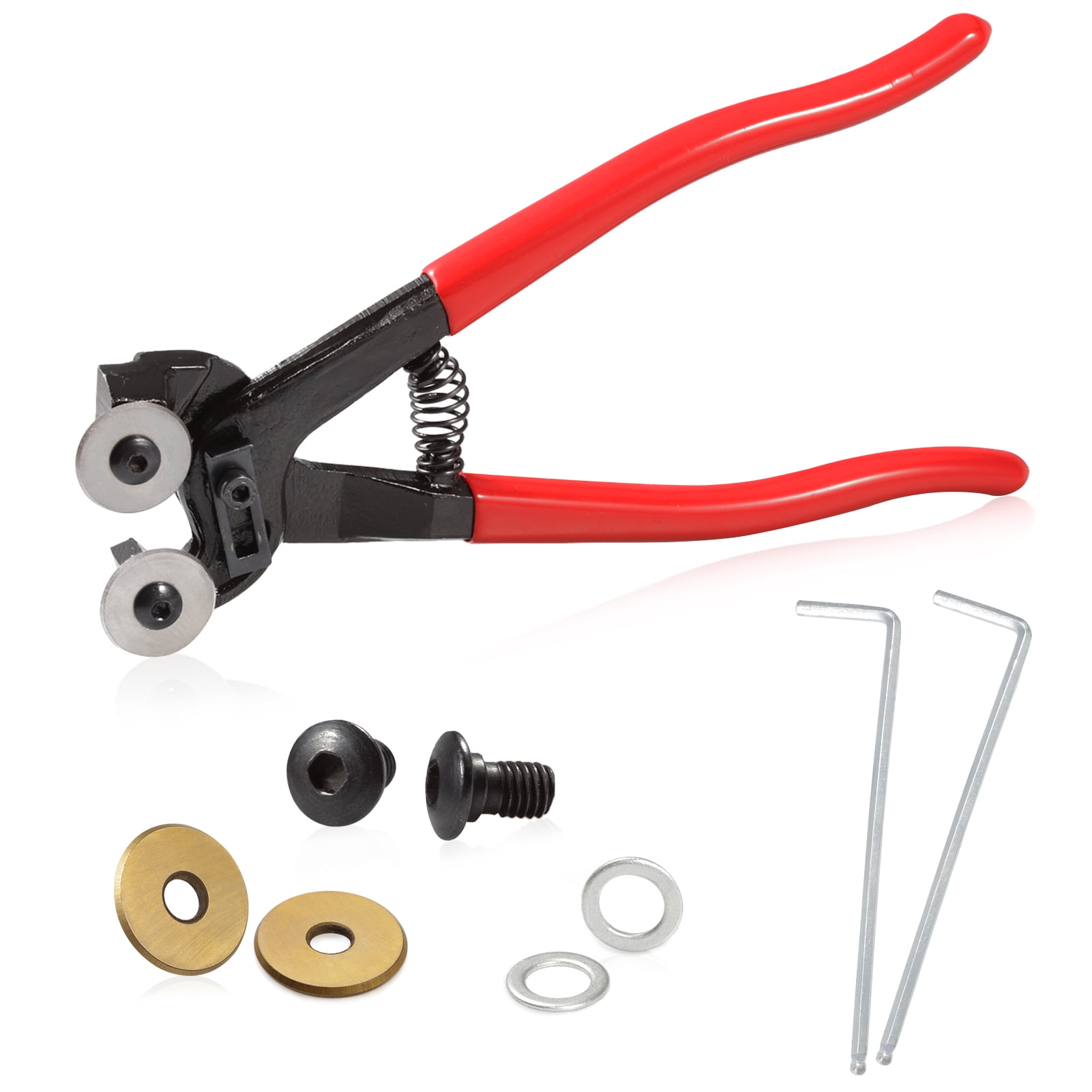 SPEEDWOX 8 Inches Glass Tile Nippers Mosaic Tools, Wheeled Mosaic Glass ...