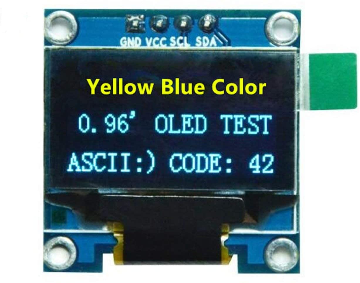 0.96-inch 4-pin I2c IIC Serial OLED LCD LED Module 128X64 for Display ...