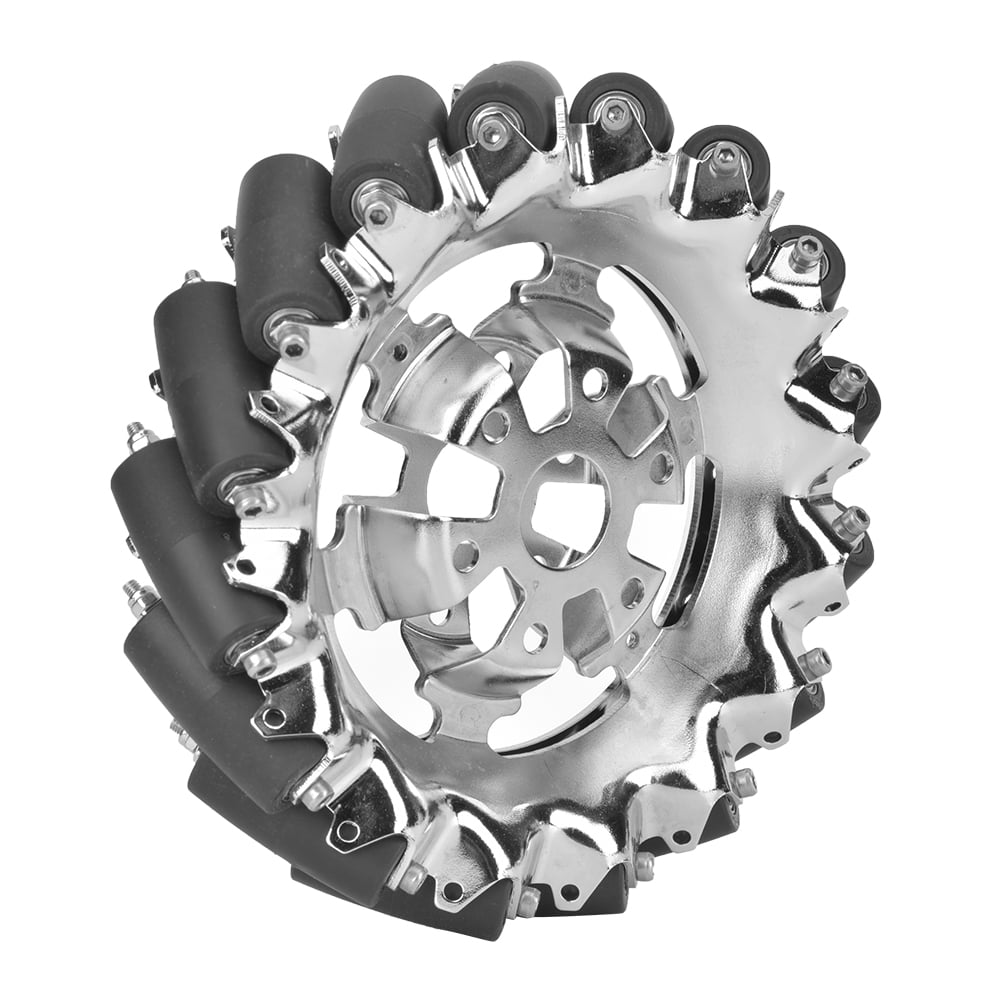 Rubber Rollers 45-Degree Omnidirectional Wheel Robot Wheel, Mecanum ...