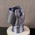 Beforeyayn Gauntlet Hand Shaped Cup, Printed Popcorn Bucket Stand For ...