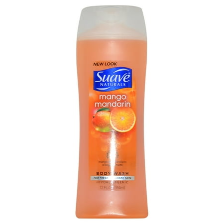 Suave Naturals Mango Mandarin Body Wash by Suave for Women - 12 oz Body ...