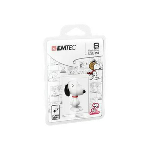 EMTEC USB 2.0 Peanuts Snoopy Flash Drive, 8GB - Walmart.com - Walmart.com