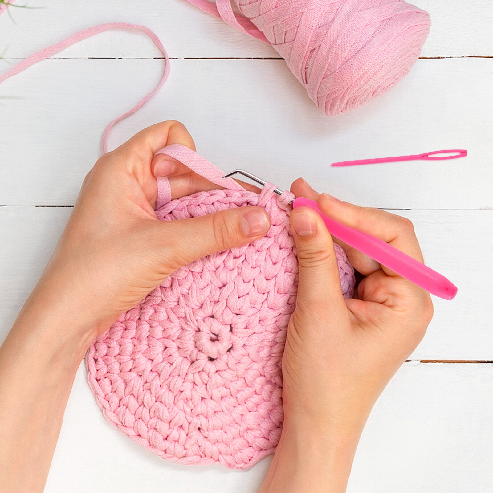 Click here for Serony 2pcs/Set Crochet Needle Craft Sweater Tapes... prices