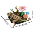 Curly Tailed Sand Lizard Building Block Set, 234Pcs Desert Reptile ...
