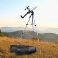 USA Gear Refractor Telescope Case with Accessories Storage, Adjustable ...