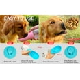 Dog Water Bottle,Portable Pet Water Bottle with Food Container,Outdoor ...