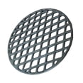 CaraMart 30CM Round Grill Cast Iron Cooking Grate for Kettle BBQs Heat ...