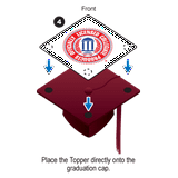 Elementary Graduation Cap - Next Stop First Grade Tassel Topper ...